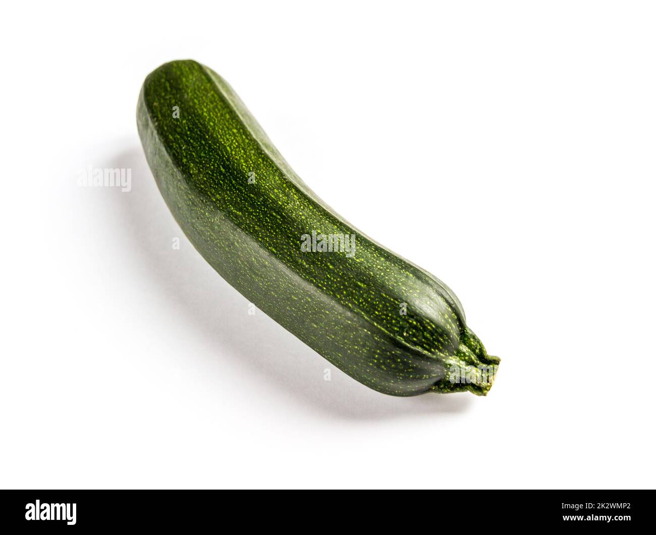 Zucchini isolated on a white background Stock Photo - Alamy