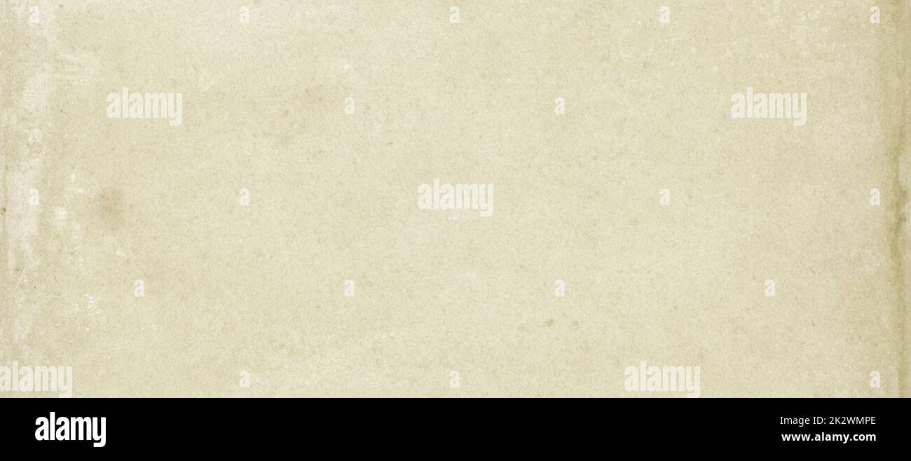 Old used paper texture. Horizontal banner Stock Photo - Alamy