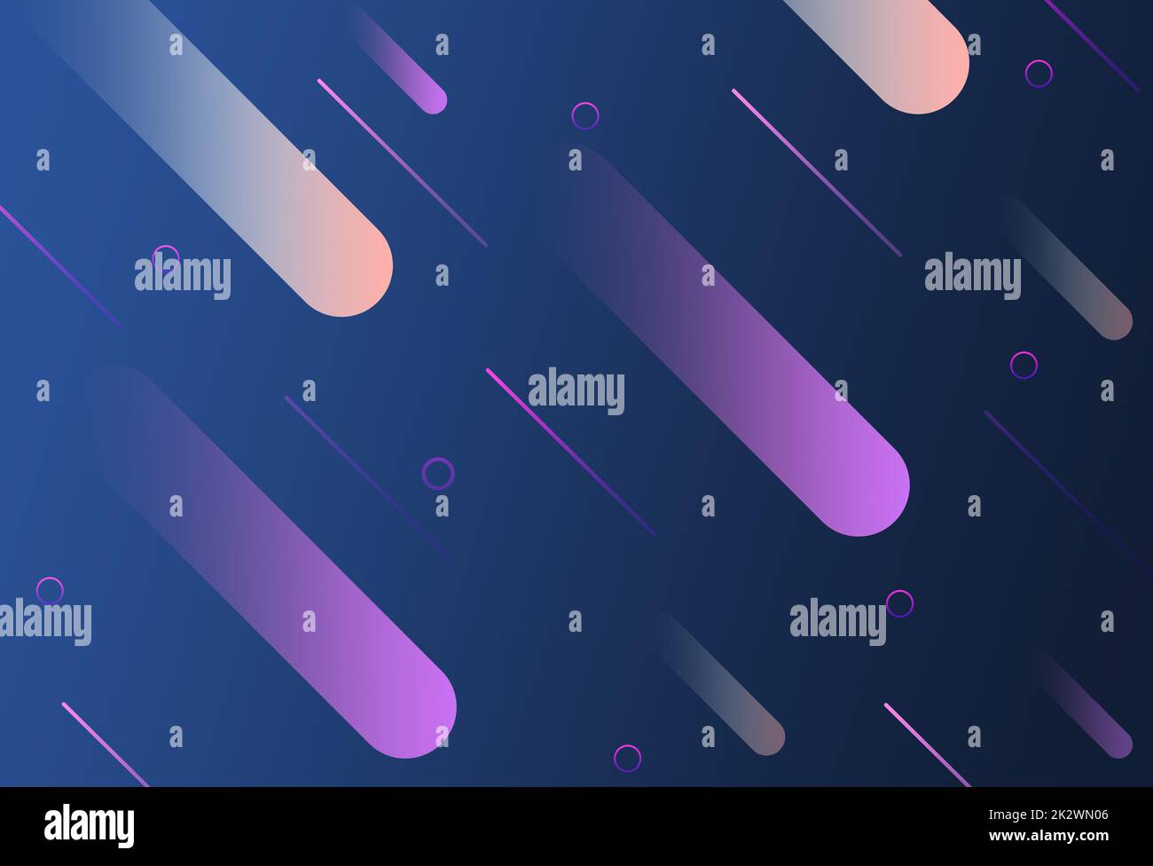 Abstract blue background with shapes Stock Photo - Alamy