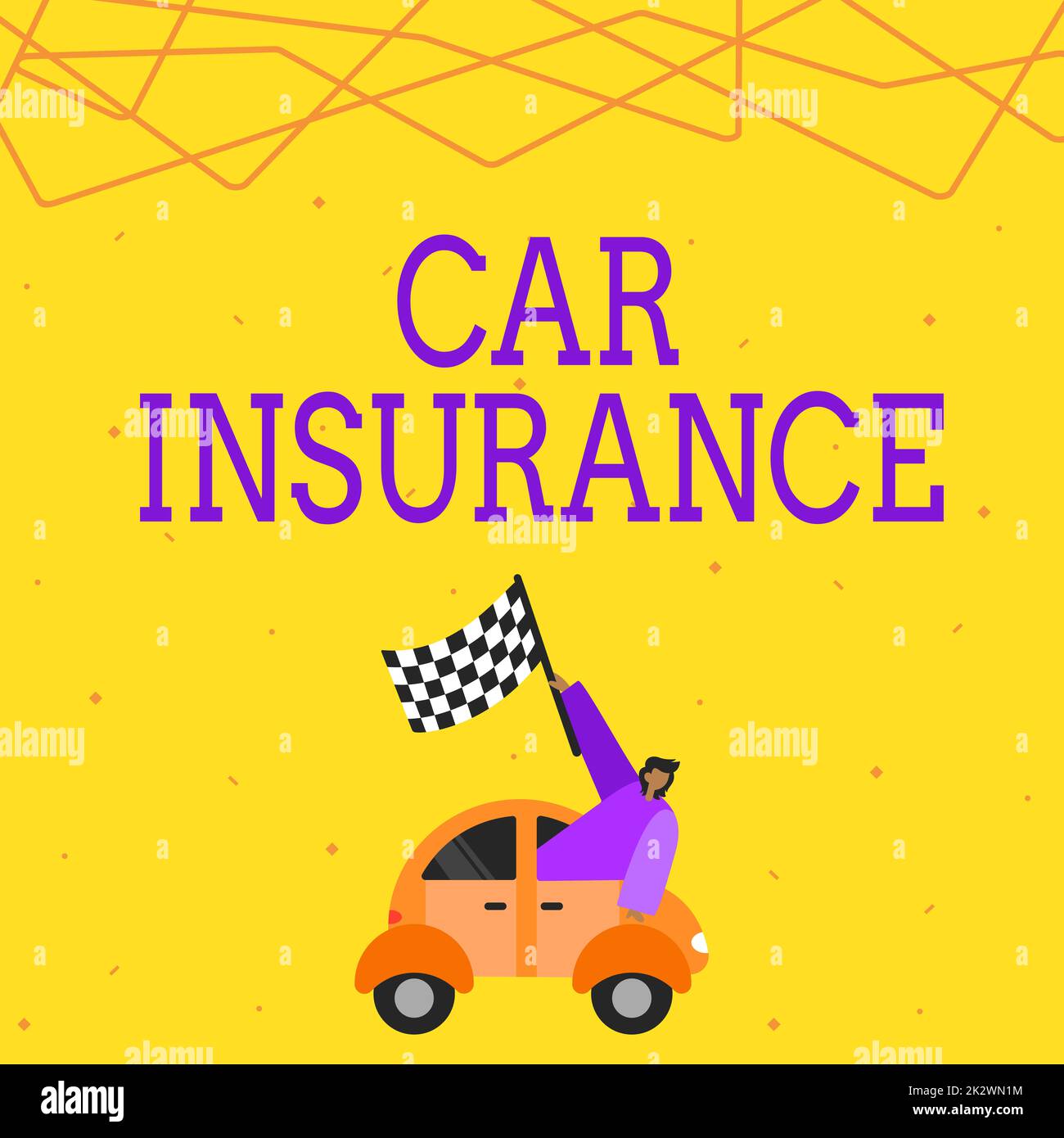 Conceptual caption Car Insurance. Word for Accidents coverage ...
