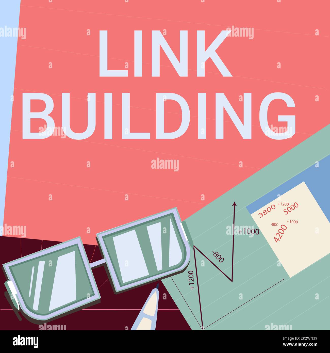 Writing displaying text Link Building. Concept meaning SEO Term ...