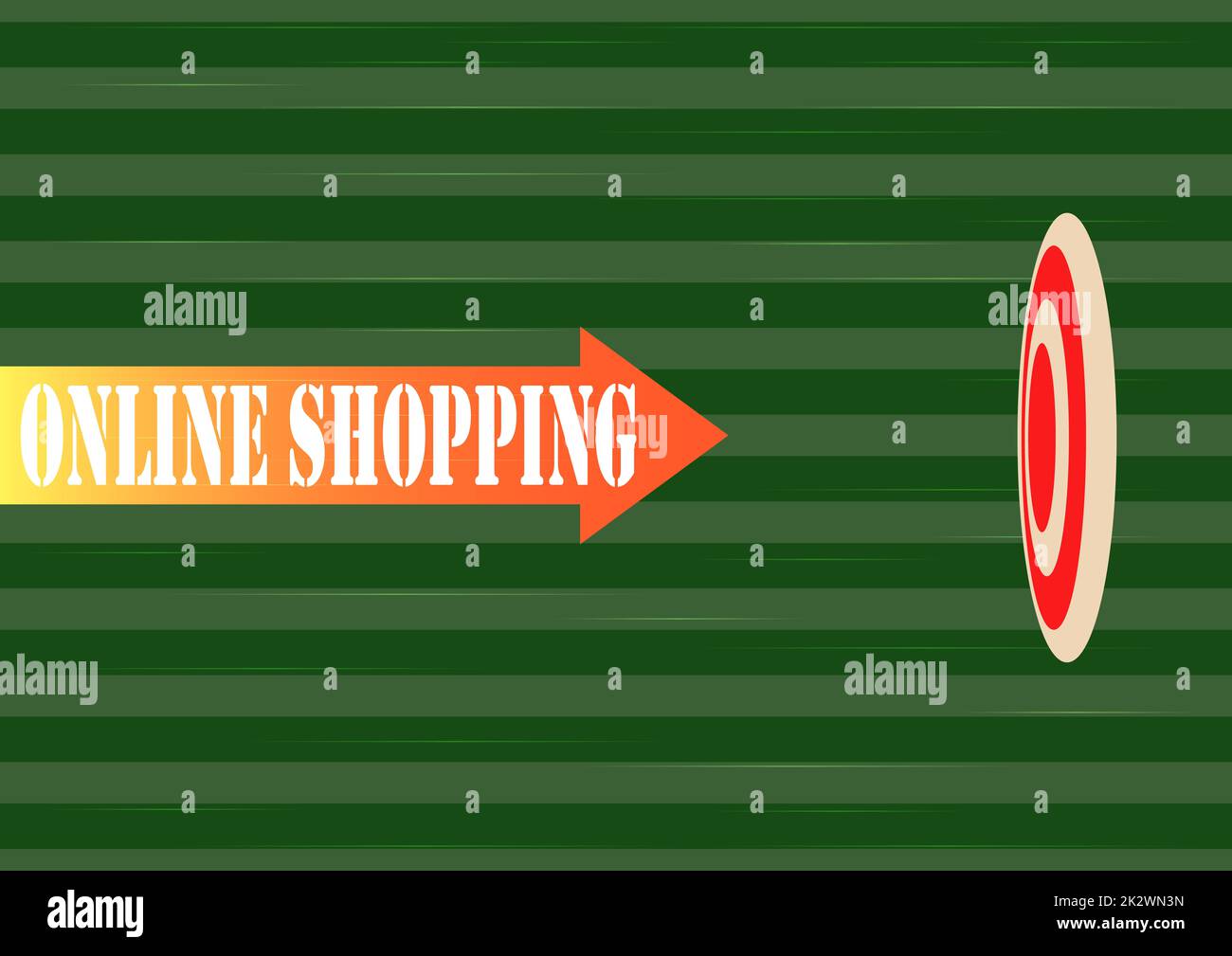 Sign displaying Online Shopping. Internet Concept allows consumers to ...