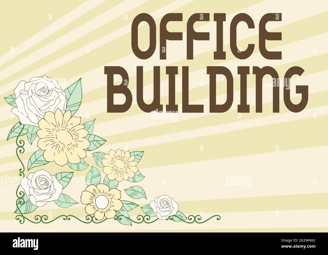 Writing displaying text Office Building. Business overview Commercial ...