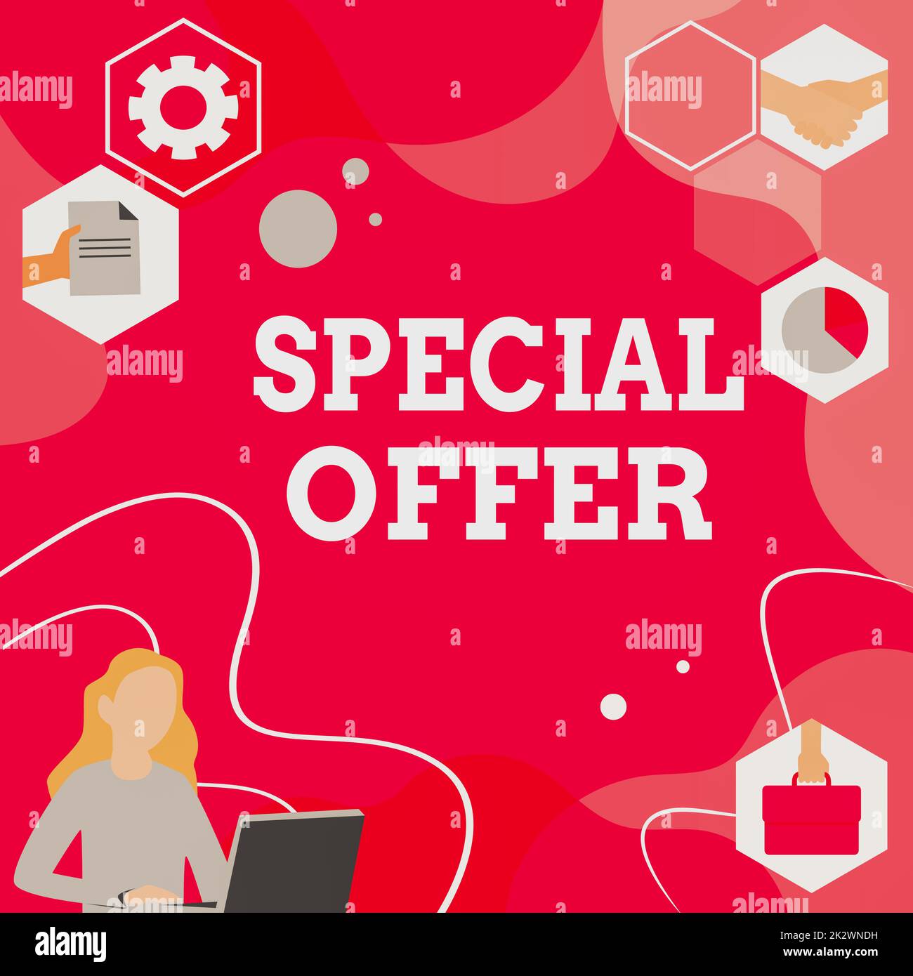 Writing displaying text Special Offer. Business concept Selling at a ...