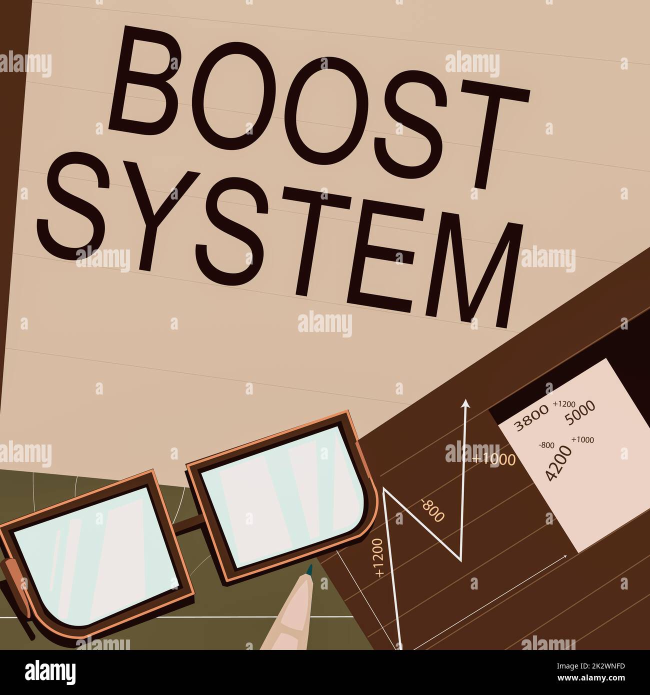 Conceptual caption Boost System. Word Written on Rejuvenate Upgrade Strengthen Be Healthier ...