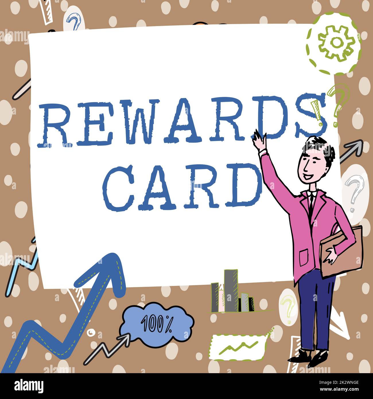 Inspiration showing sign Rewards Card. Business overview Help earn cash ...