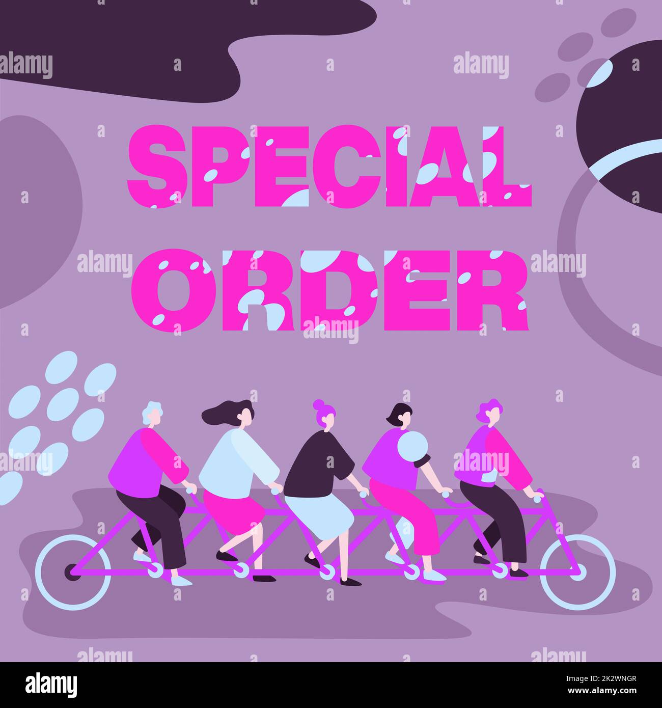 Inspiration showing sign Special Order. Word Written on Specific Item ...