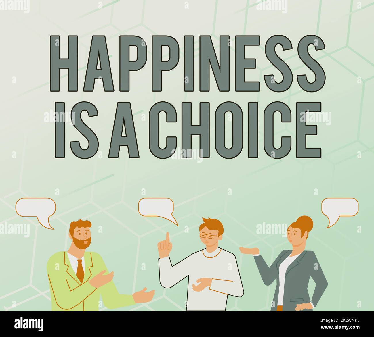 Text showing inspiration Happiness Is A Choice. Conceptual photo Stay ...