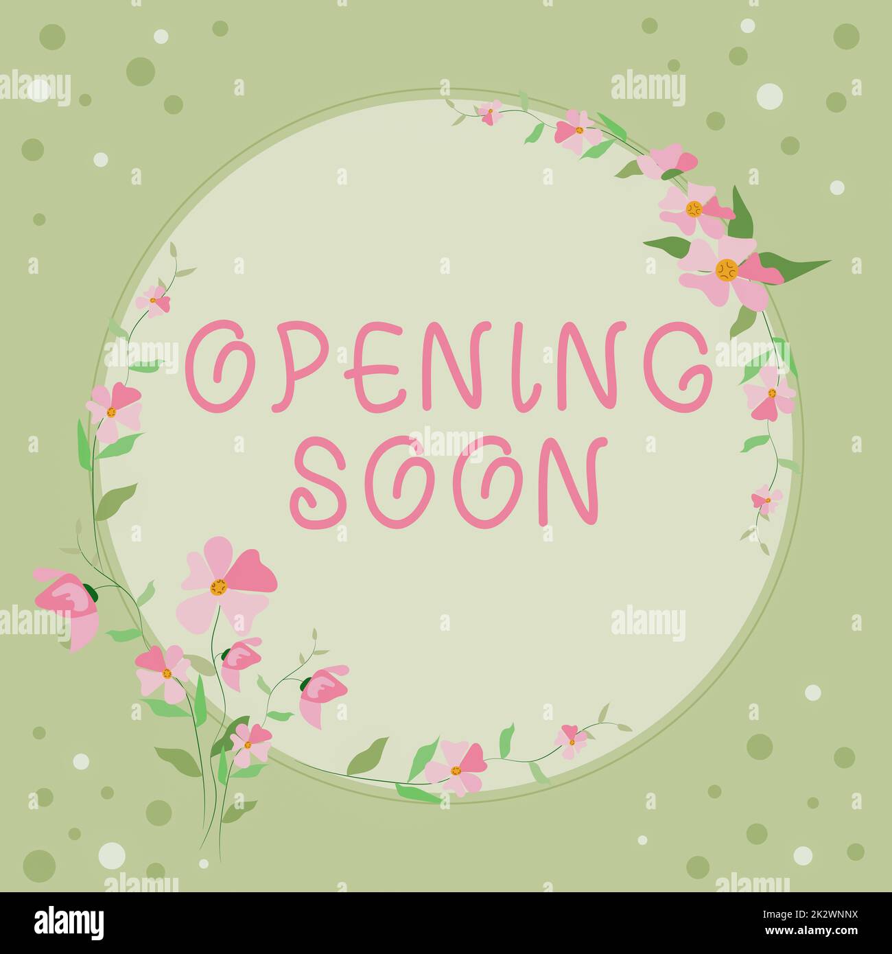 Inspiration showing sign Opening Soon. Business showcase Going to be ...