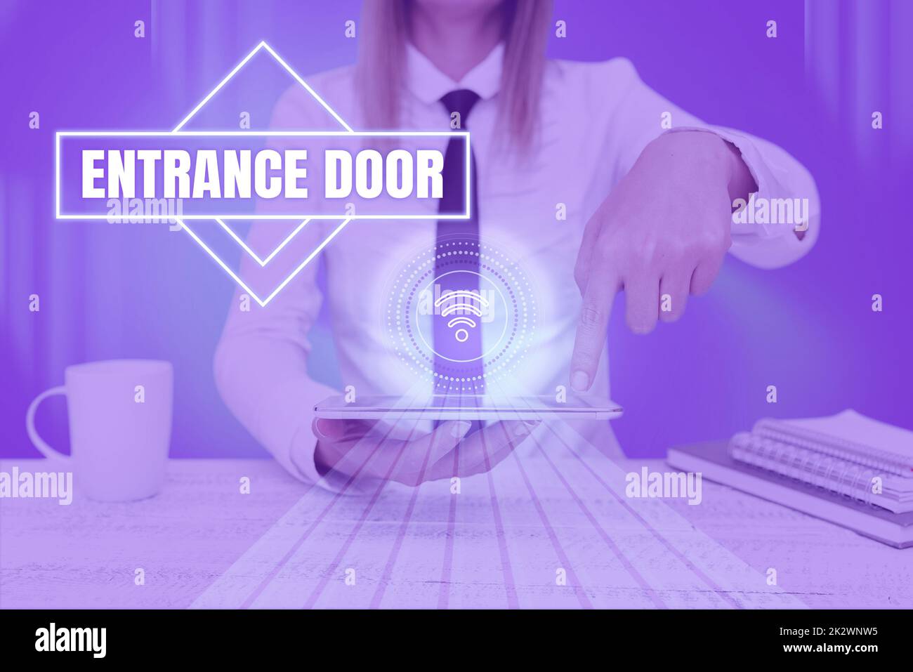 Inspiration showing sign Entrance Door. Business overview Way in ...