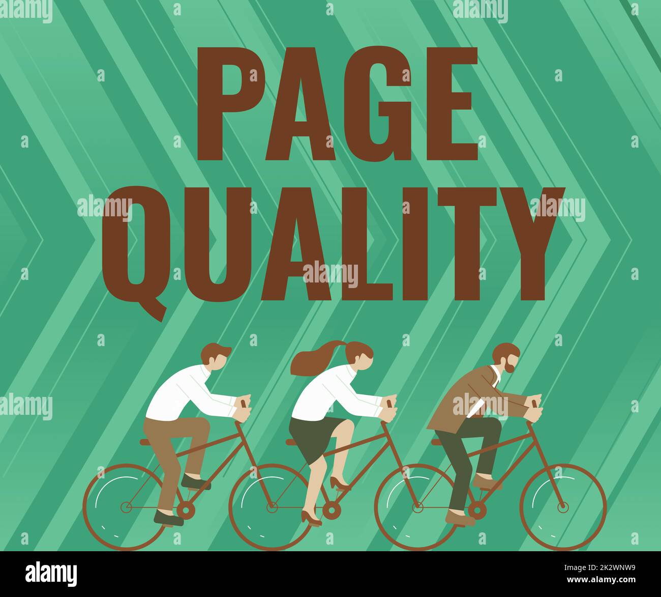 Hand writing sign Page Quality. Word Written on Effectiveness of a ...