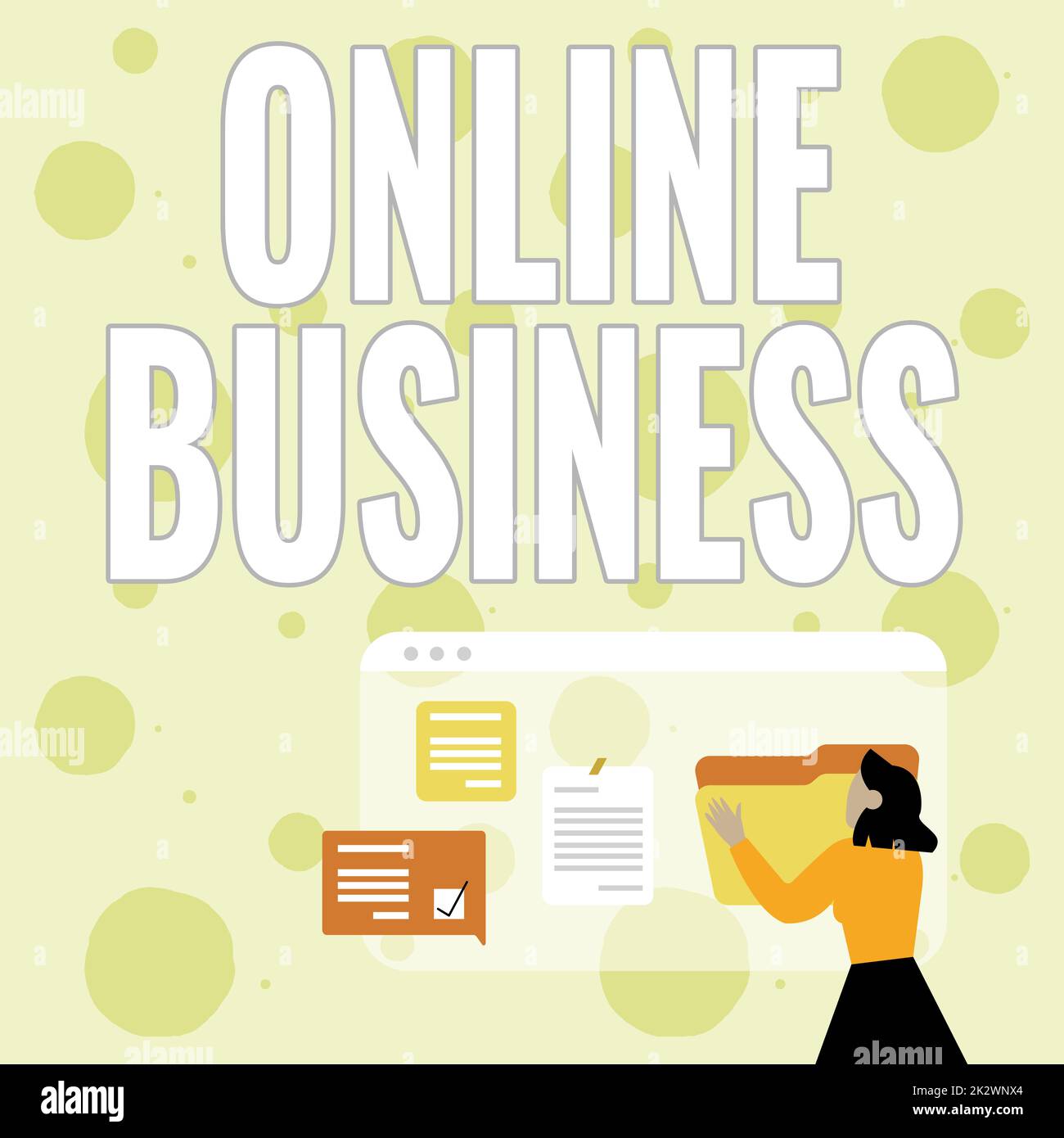Conceptual caption Online Business. Word Written on Commercial ...