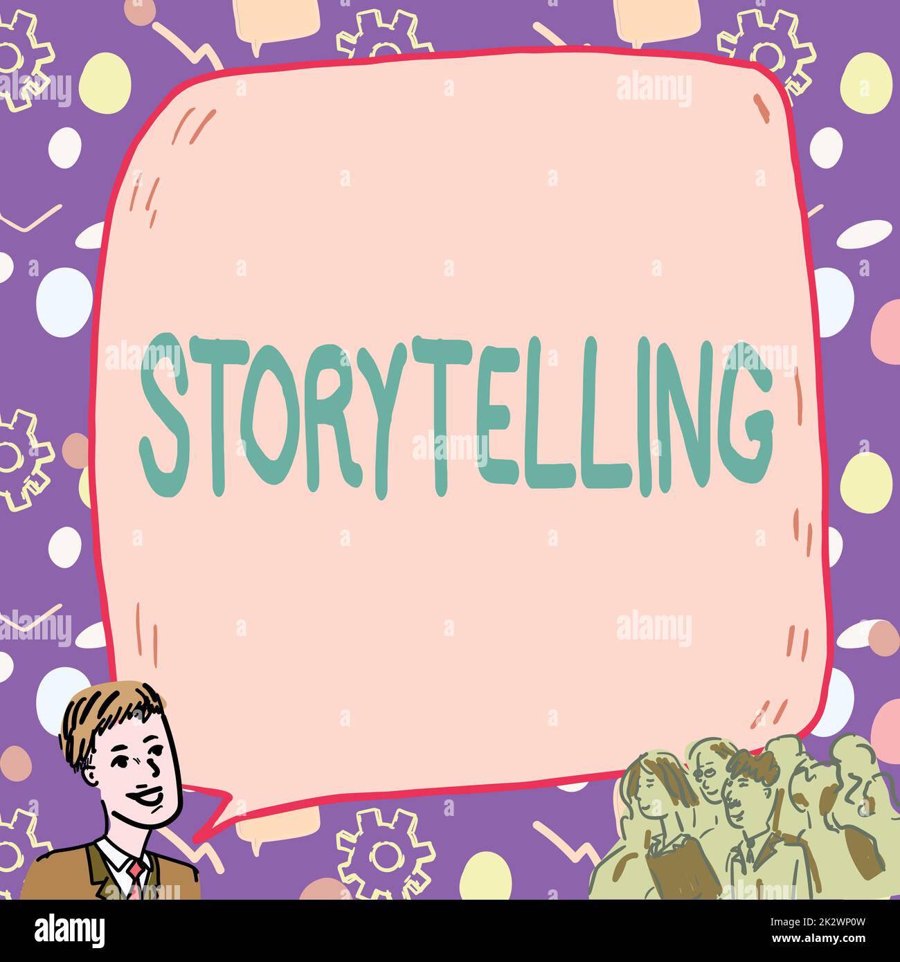 Writing Displaying Text Storytelling Word For Social And Cultural