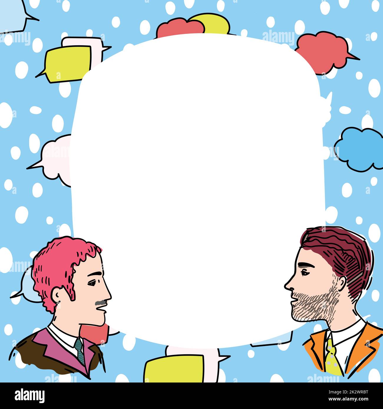 Team Members Looking At Whiteboard Brainstorming Conversation New ...