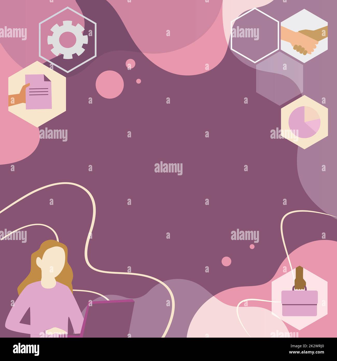 Woman Innovative Thinking Leading Ideas Towards Stable Future Financial ...