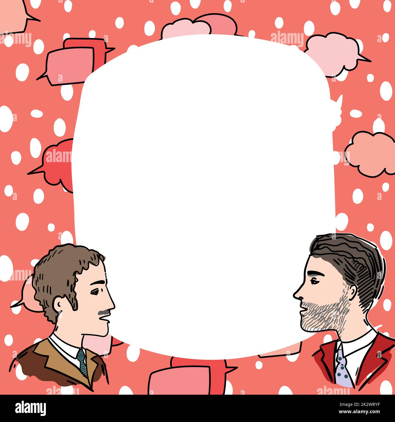 Team Members Looking At Whiteboard Brainstorming Conversation New ...