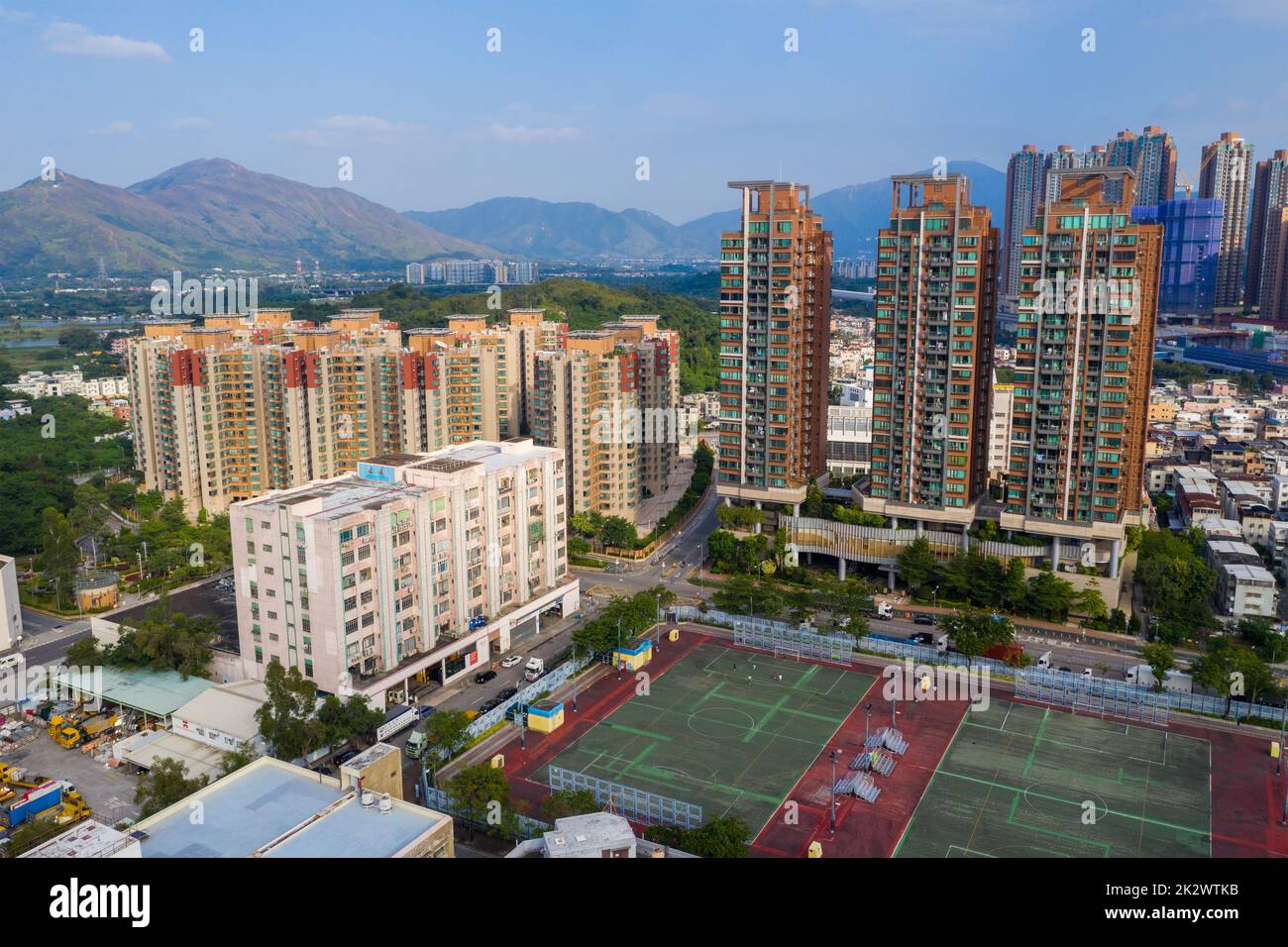 Yuen Long, Hong Kong 18 October 2021: Hong Kong city Stock Photo - Alamy