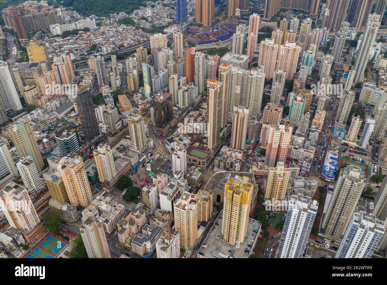 Yuen Long, Hong Kong 18 October 2021: Hong Kong city Stock Photo - Alamy