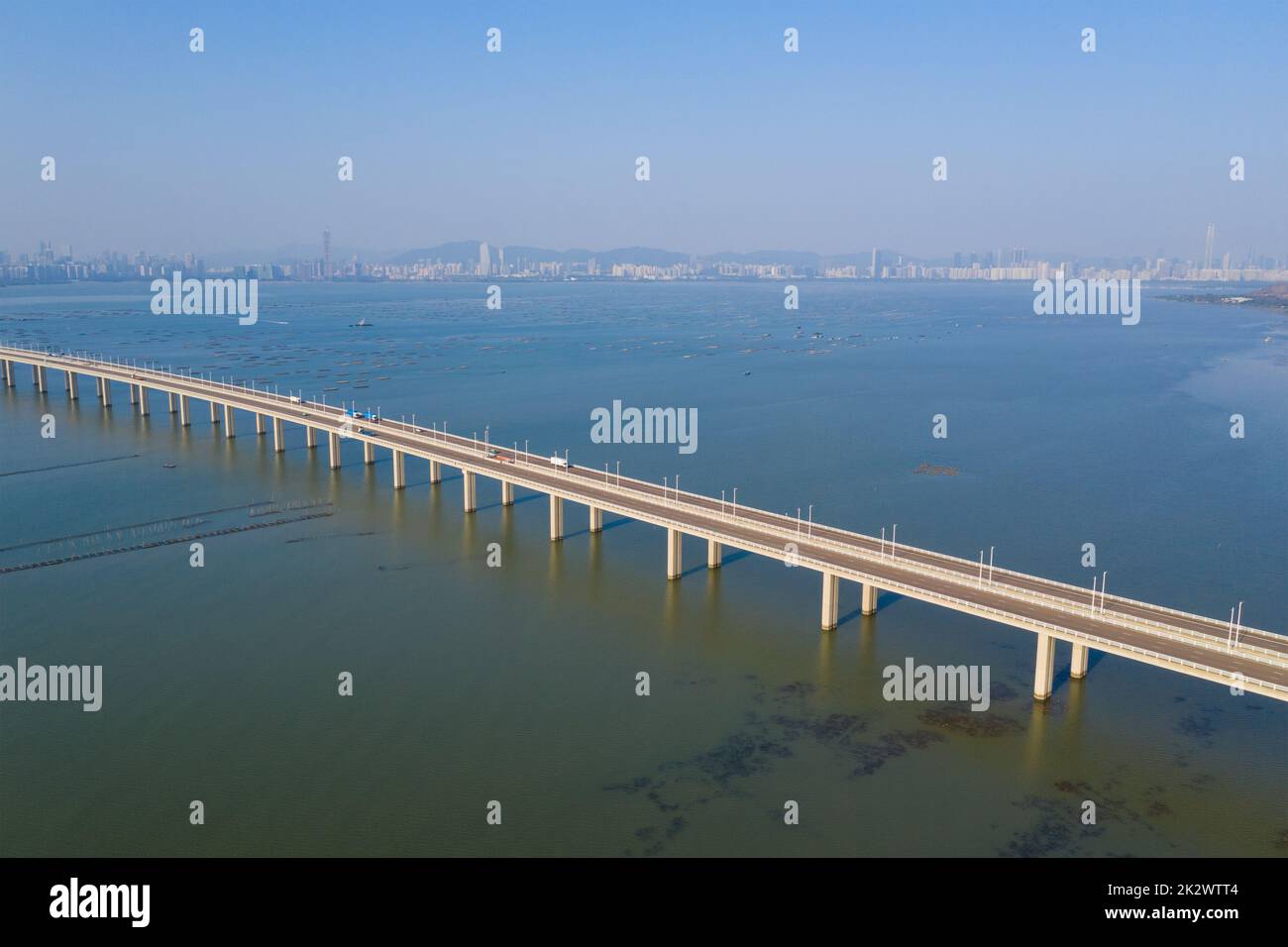 Hong Kong Shenzhen Western Corridor Stock Photo - Alamy