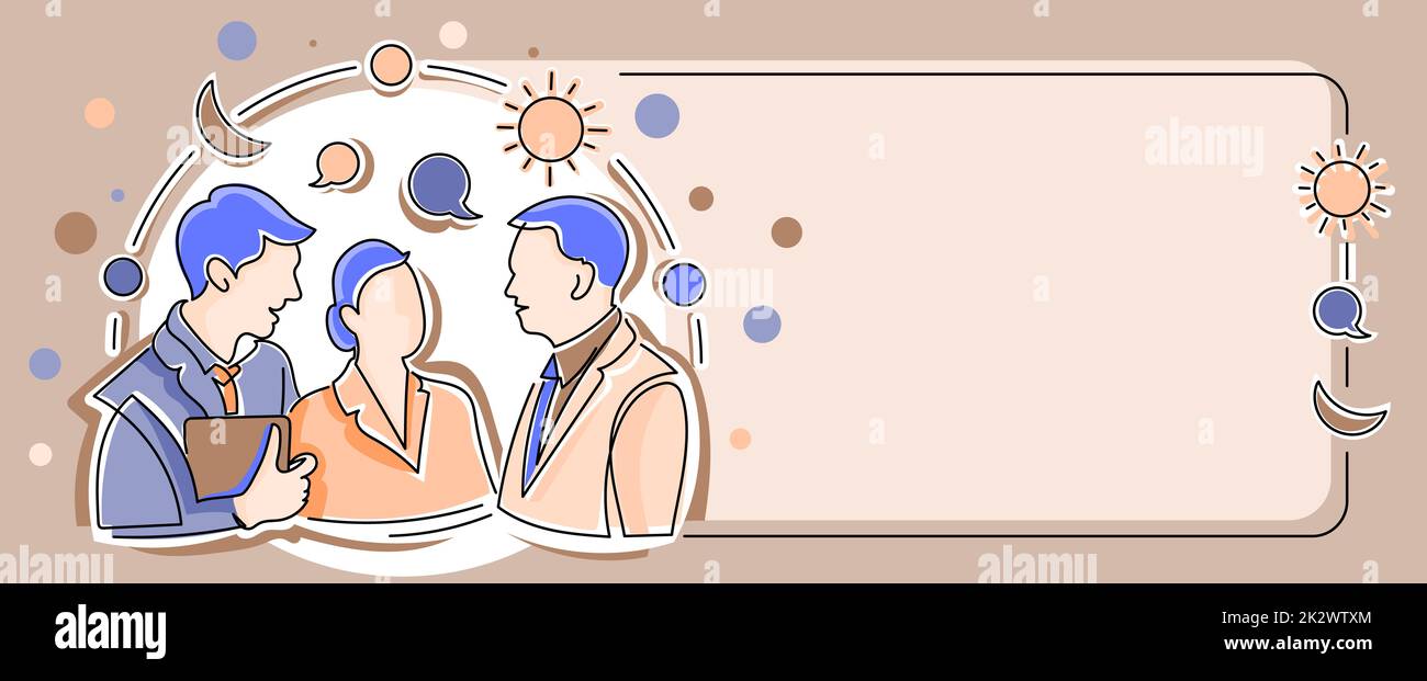 Multiple Heads Conttected Showing World Globe New Technology Ideas ...