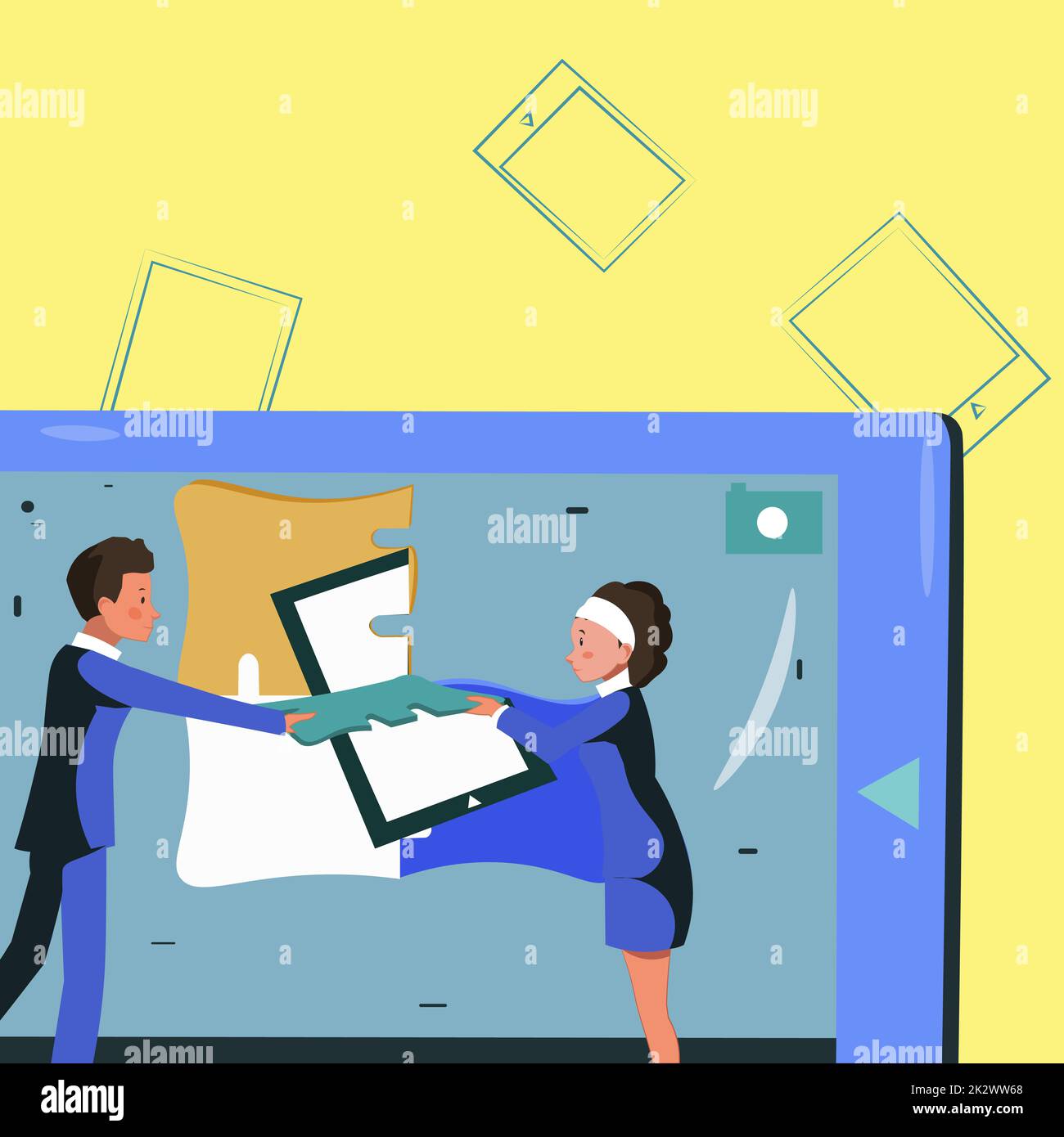 Colleagues Building New Project Plans Presenting Latest Ideas Defining ...