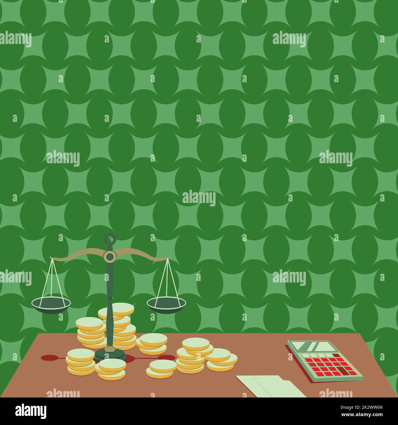 Counting coins drawing hi-res stock photography and images - Alamy