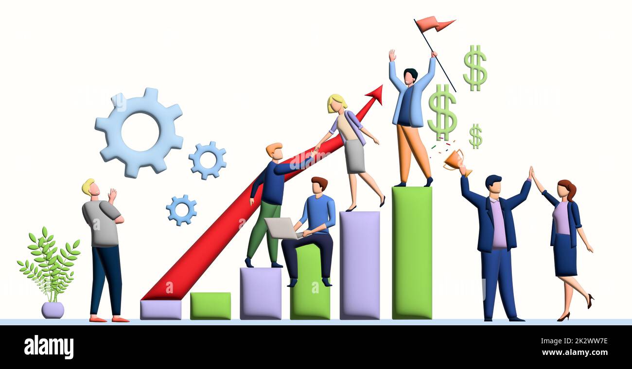 Growing Business Clipart