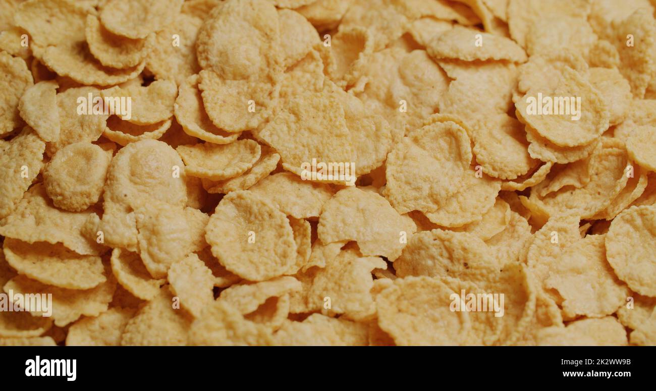 Stack of the cereal breakfast Stock Photo - Alamy