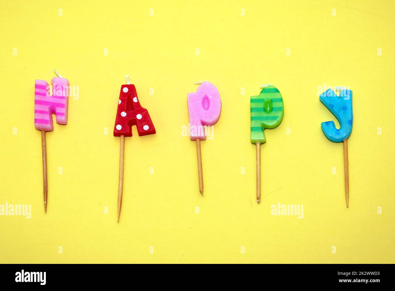 Happy letters hi-res stock photography and images - Alamy