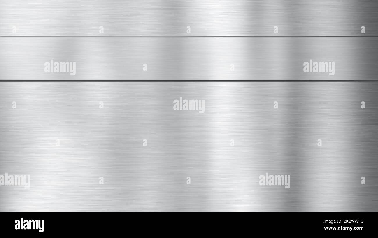 Silver metal background. Brushed metallic texture. 3d rendering Stock ...