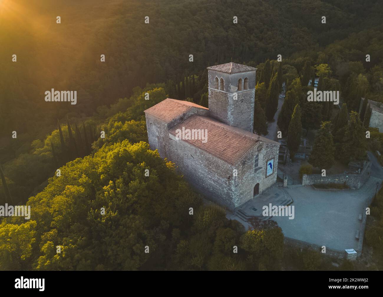 The Sainte-Foy de Mirande Chapel is located in Mirande, in the Drôme ...