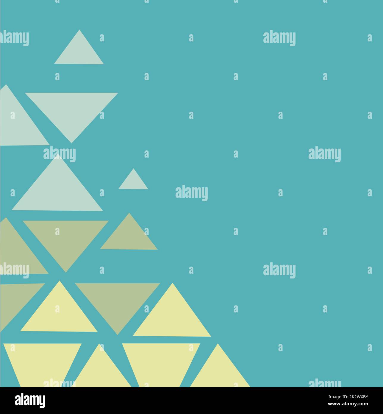 Line Illustrated Backgrounds With Various Shapes And Colours. Different ...