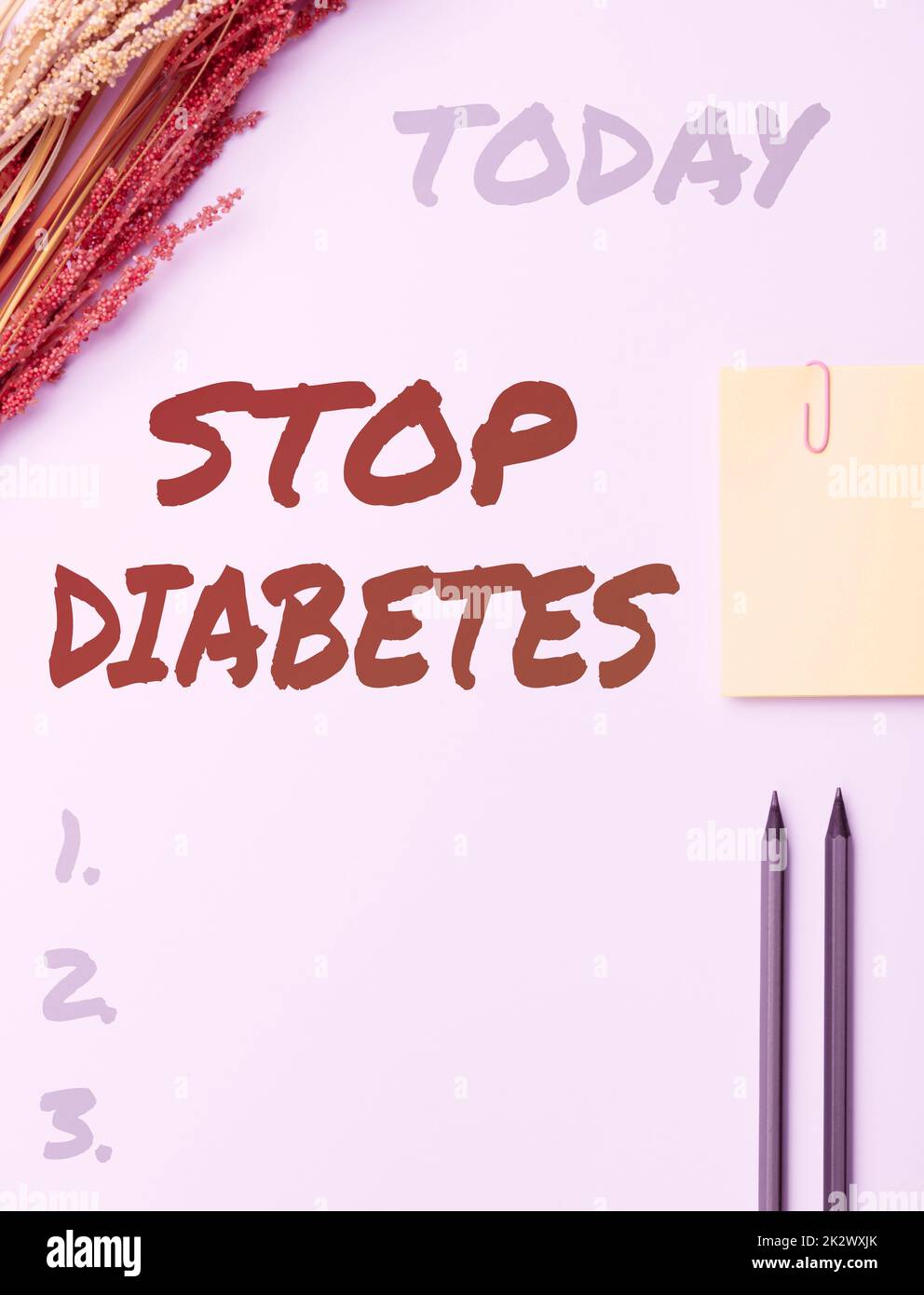 Handwriting text Stop Diabetes. Word for Blood Sugar Level is higher ...
