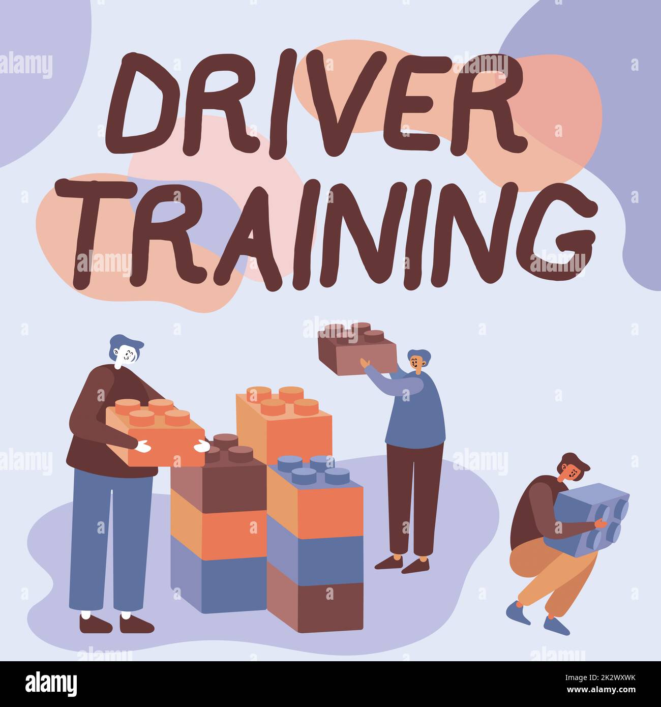 Text showing inspiration Driver Training. Word Written on prepares a ...