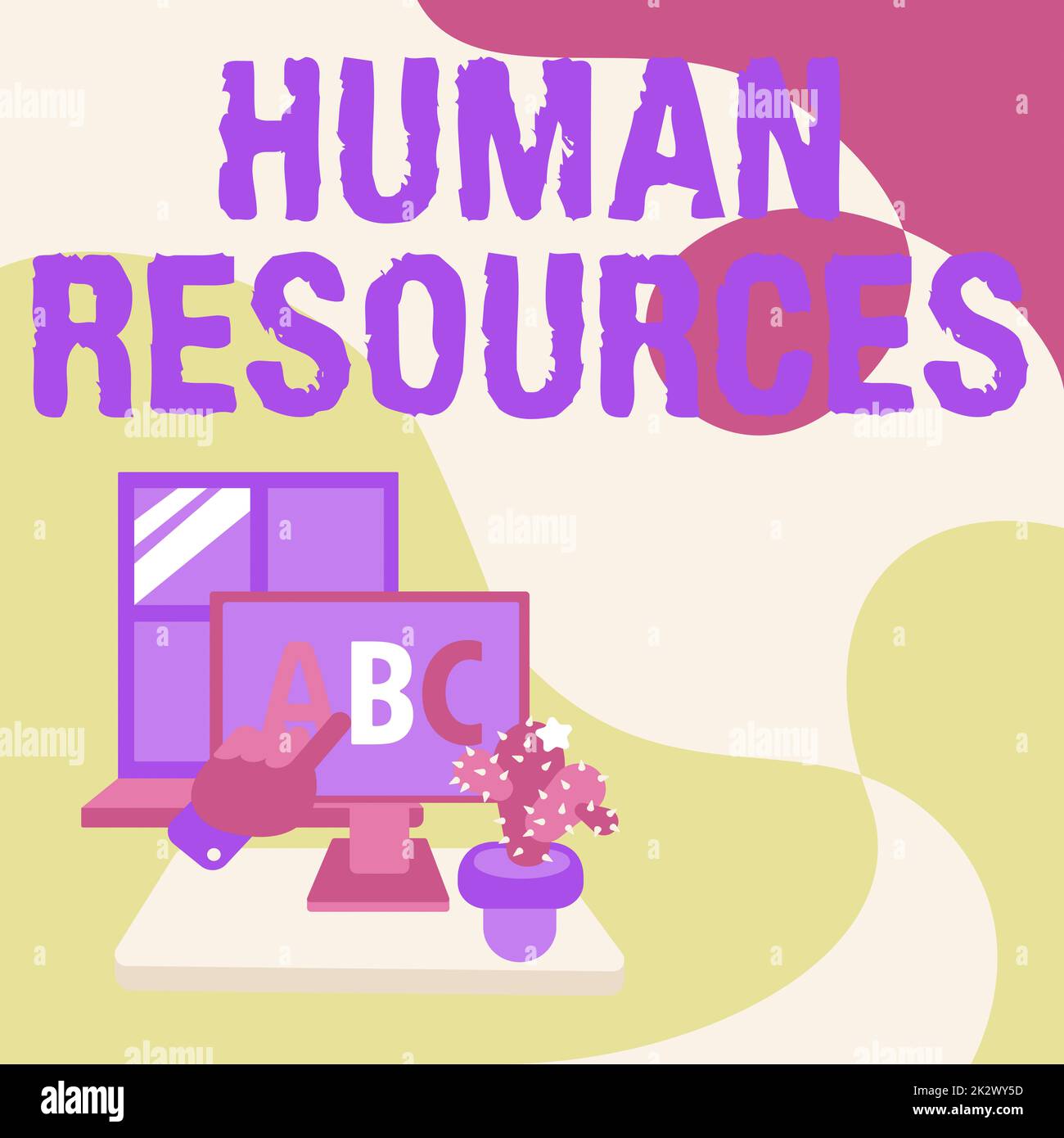 Text Caption Presenting Human Resources Business Approach The Showing Who Make Up The Workforce