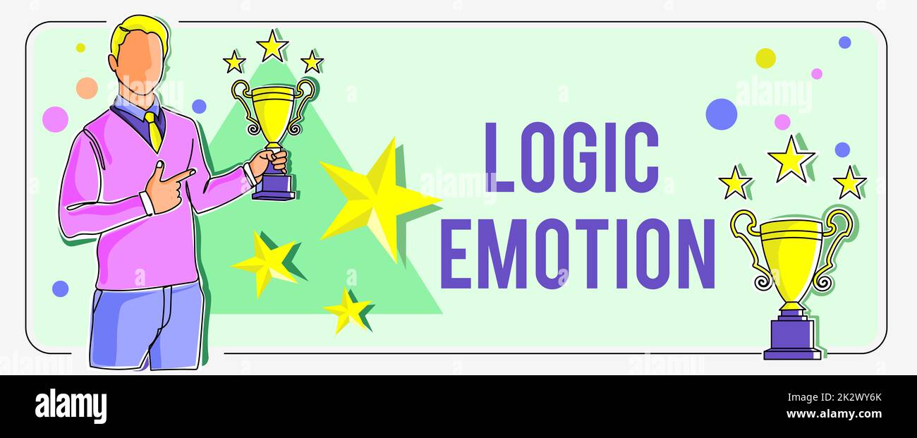 Conceptual display Logic Emotion. Internet Concept Unpleasant Feelings ...