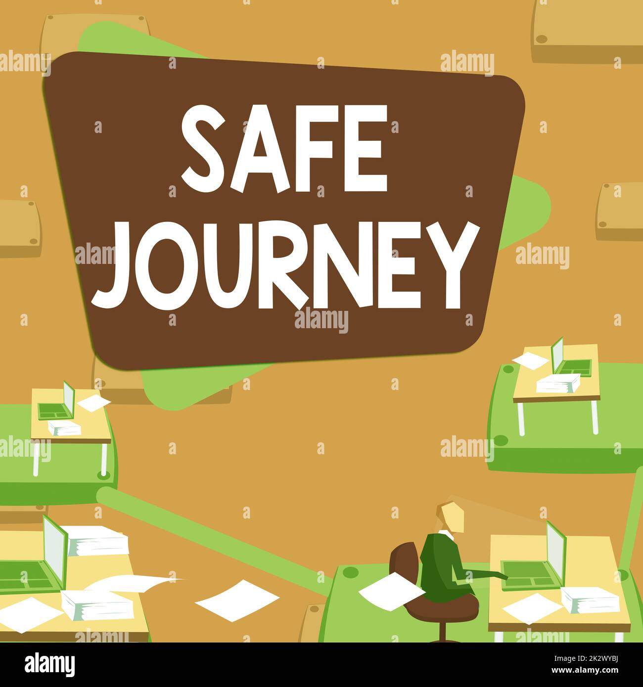 Conceptual caption Safe Journey. Conceptual photo Blessing Bid farewell ...