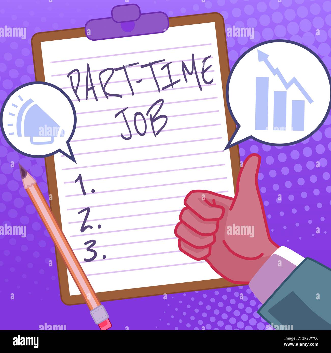 Text sign showing Part Time Job. Concept meaning Weekender Freelance ...