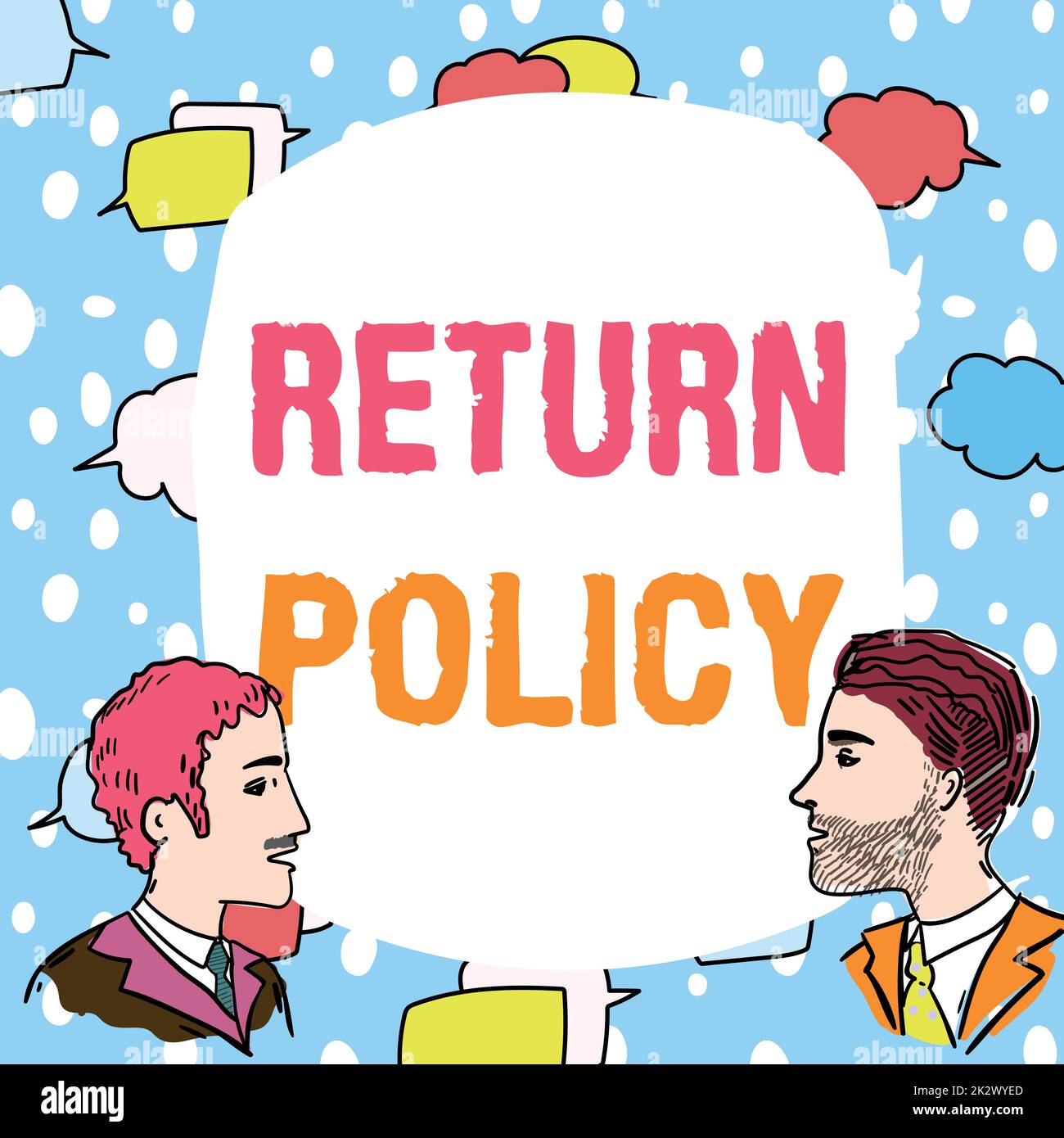Sign displaying Return Policy. Business idea Tax Reimbursement Retail ... Sign displaying Return Policy. Business idea Tax Reimbursement Retail ...