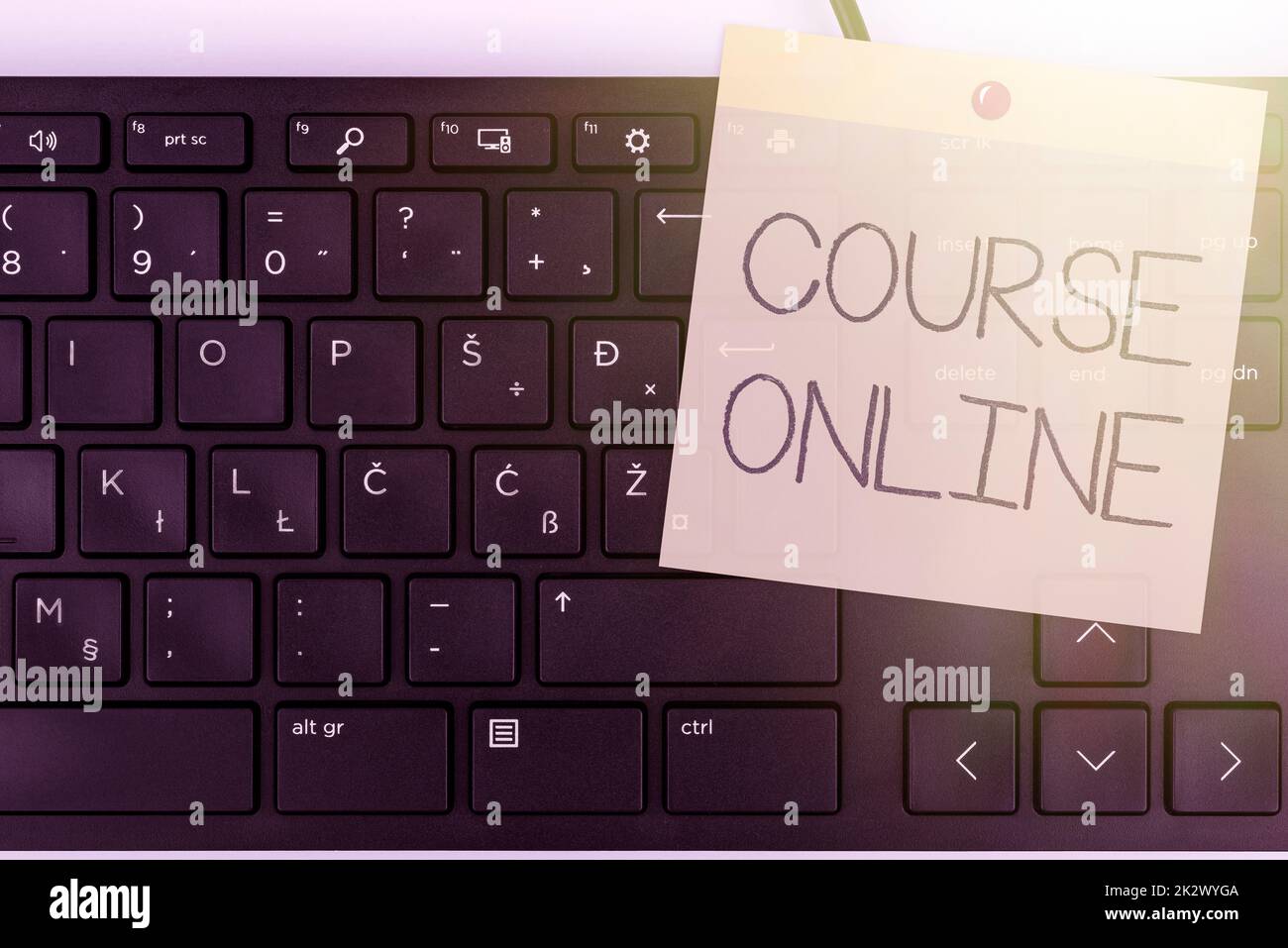 Inspiration showing sign Course Online. Word for eLearning Electronic ...