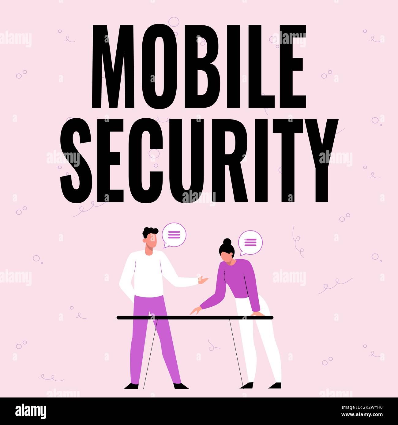 Inspiration Showing Sign Mobile Security Concept Meaning Protection Of Mobile Phone From