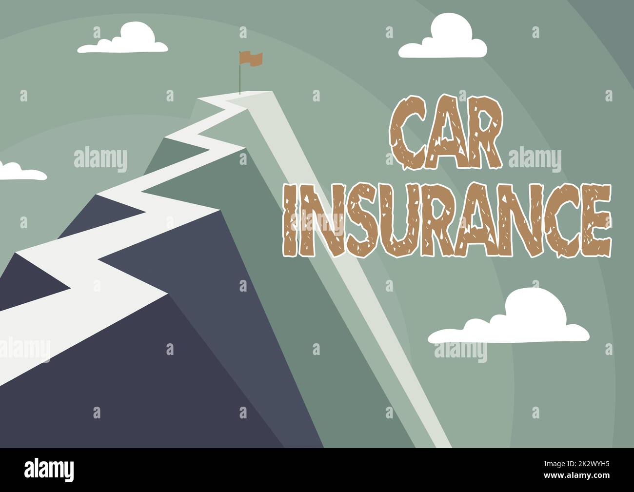 Hand writing sign Car Insurance. Conceptual photo Accidents coverage ...