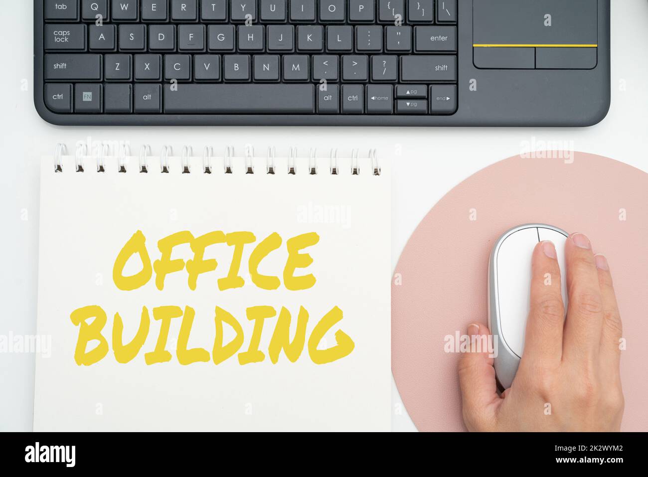 Conceptual display Office Building. Business overview Commercial ...