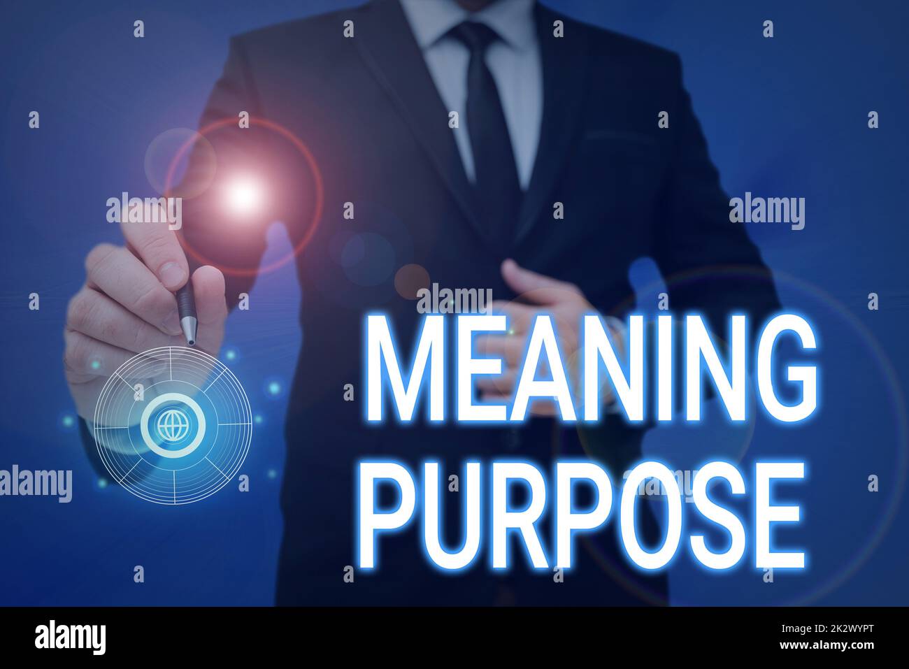 Text showing inspiration Meaning Purpose. Concept meaning The reason ...