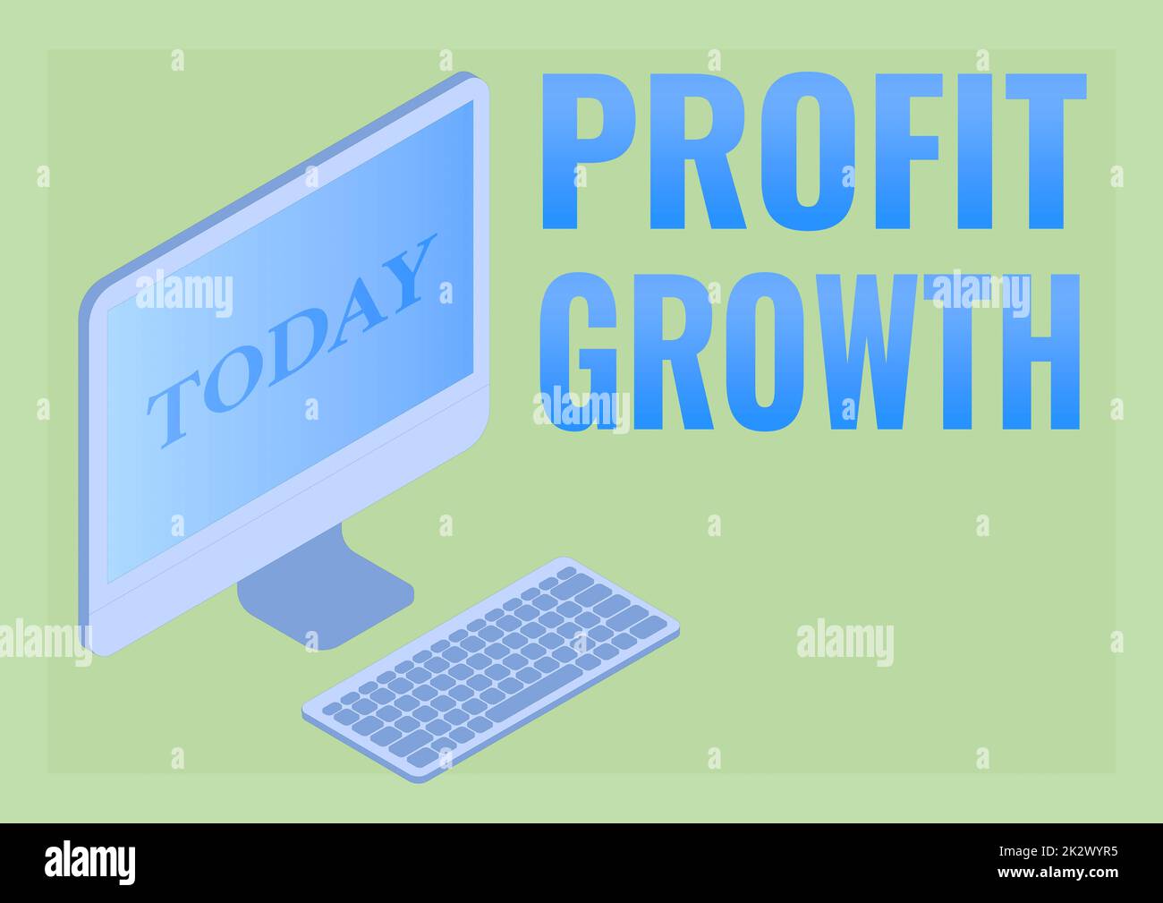 Sign displaying Profit Growth. Word Written on Objectives Interrelation ...