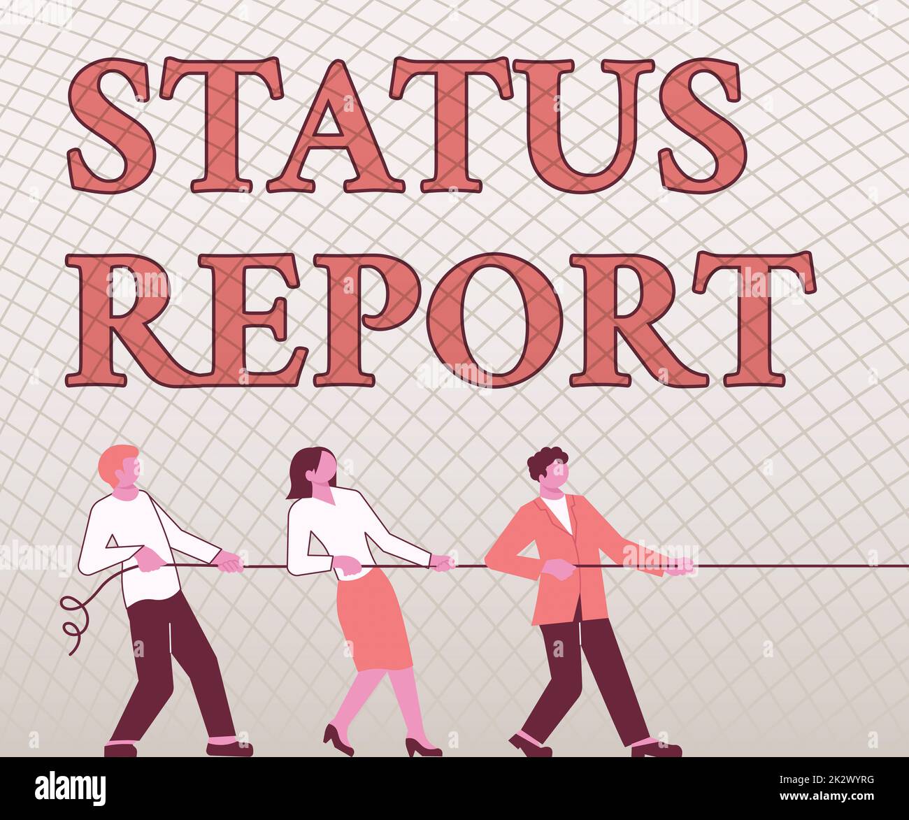 Hand writing sign Status Report. Word Written on Update Summary of ...