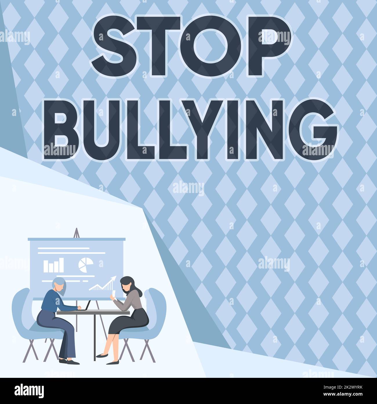 Conceptual caption Stop Bullying. Internet Concept Fight and Eliminate ...