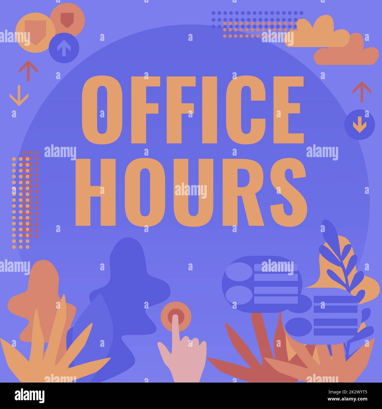 Inspiration showing sign Office Hours. Business overview The hours ...