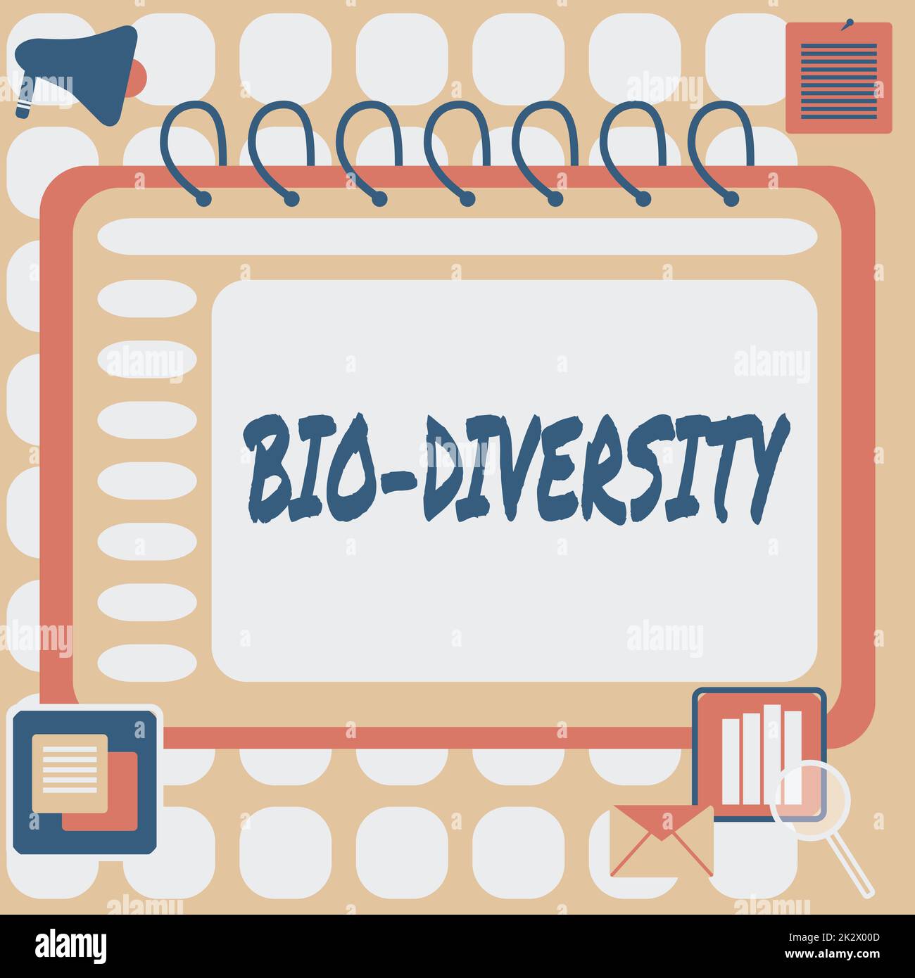 Inspiration showing sign Bio Diversity. Business showcase Variety of ...