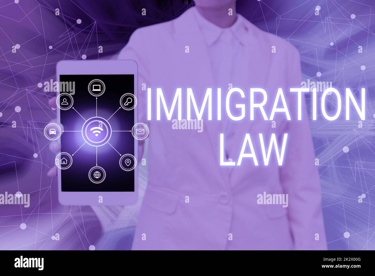 Conceptual caption Immigration Law. Business concept Emigration of a ...